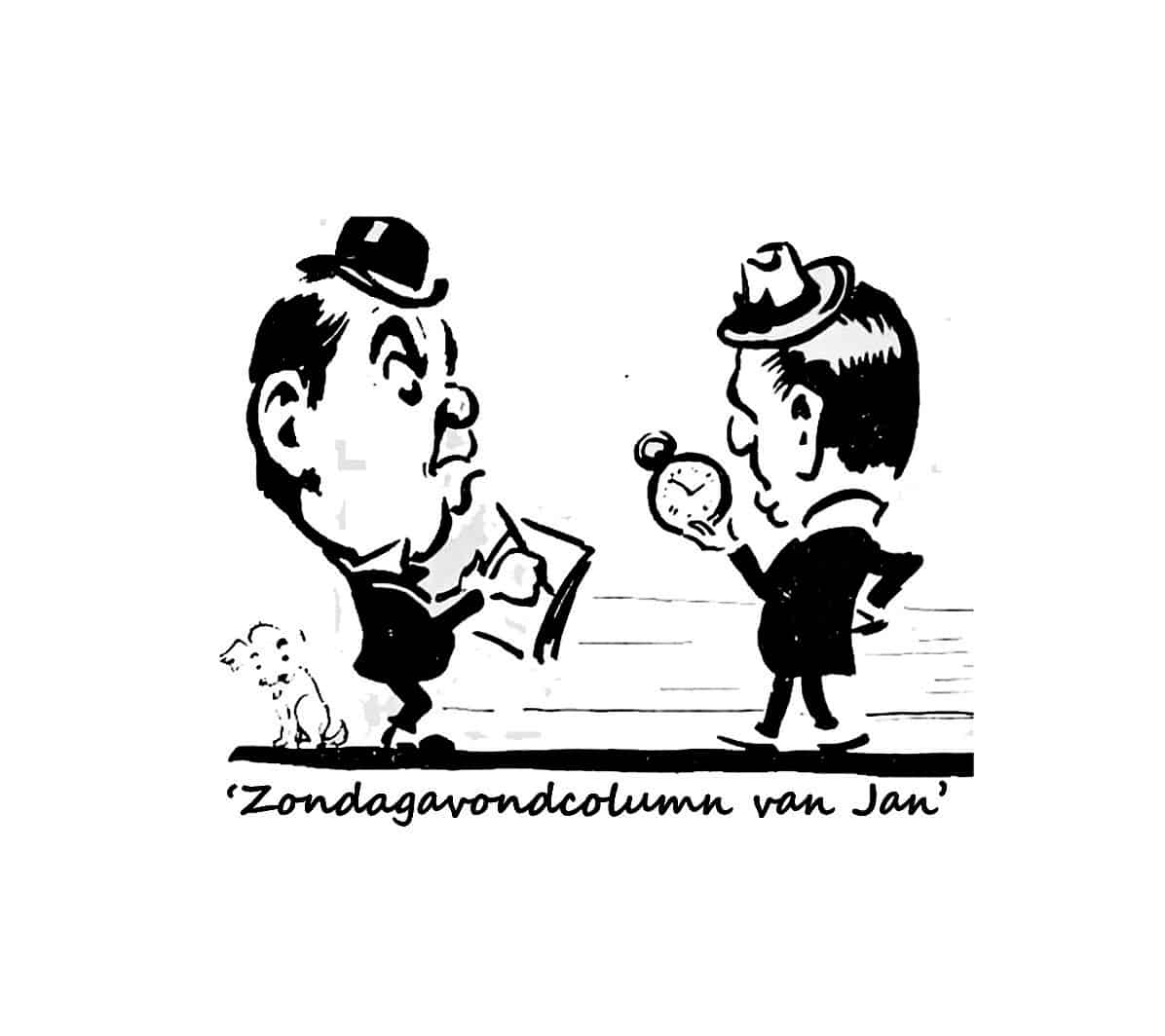 Zondagavondcolumn van Jan: Ingedut gemurmel is voer voor een column ...